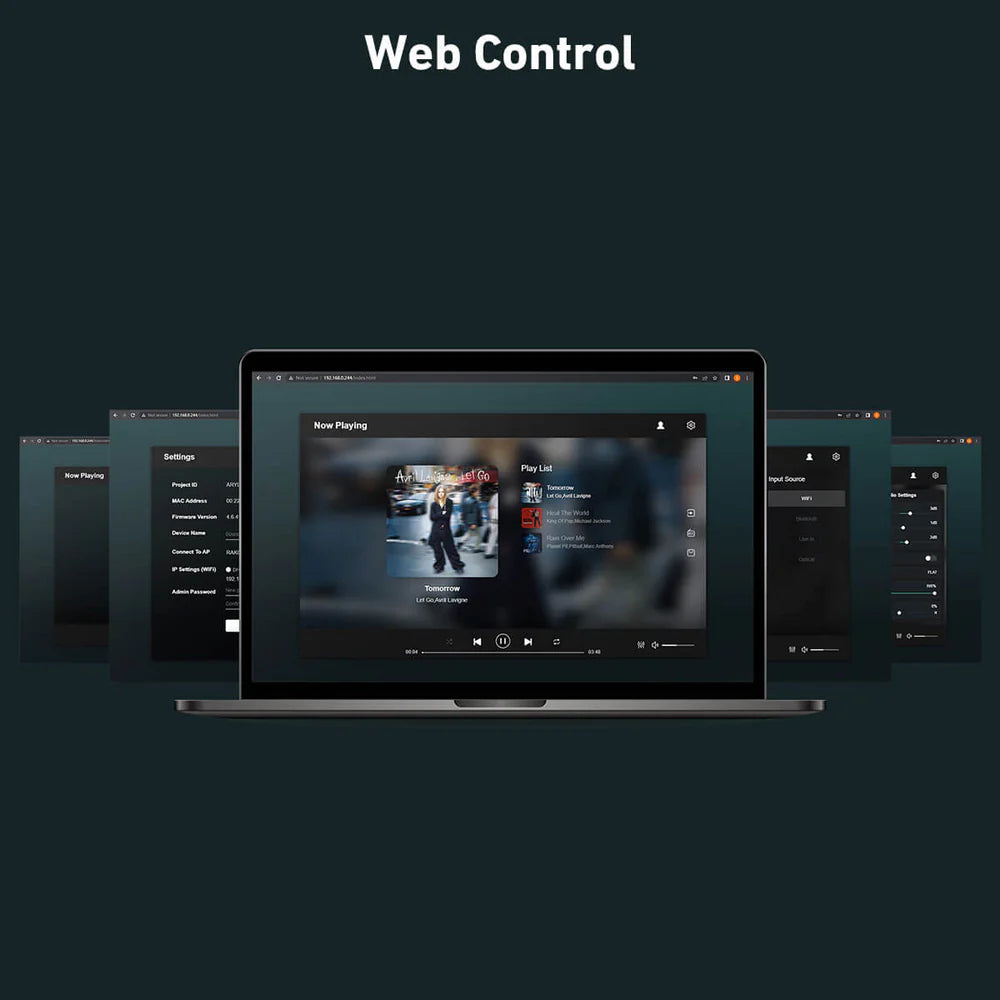 A50+ 50W x 2 Streaming Amplifier – MKB Bespoke Audio General Trading LLC